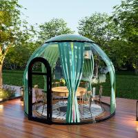 China Round camping tent scenic park View Homestay bubble room for sale