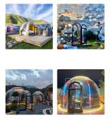 China Round camping tent scenic park View Homestay bubble room for sale