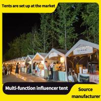 China Tent camp Night market stall Mobile parking shed Market yard outdoor camping corner tent for sale