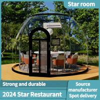 China Spherical Homestay Hotel Outdoor Courtyard Terrace Large Tent Sunroom Holiday Leisure for sale