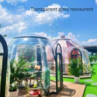 China Outdoor Villa Hotel Bubble Room Transparent tent Glass celebrity Restaurant Sun Room PC Star Room Outdoor Homestay for sale