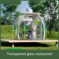 China Outdoor Villa Hotel Bubble Room Transparent tent Glass celebrity Restaurant Sun Room PC Star Room Outdoor Homestay for sale