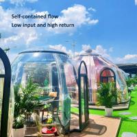 China PC Bubble House Outdoor Transparent Spare Room Homestay Hotel Dining Outdoor Courtyard Mobile for sale