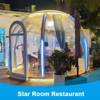 China PC Star Room mobile restaurant Bubble room Outdoor homestay Transparent tent glass sun room for sale