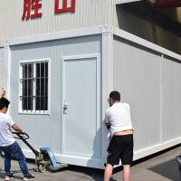China Mobile Container Simple Combination Board House Lcl Container Mobile House Prefabricated House for sale