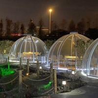 China Outdoor camping Spherical star tent Hotel Homestay  Room Star Room pc transparent glass house for sale
