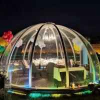 China Outdoor camping Spherical star tent Hotel Homestay  Room Star Room pc transparent glass house for sale