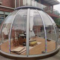 China Mobile room theme restaurant Scenic area  room outdoor transparent sun room for sale