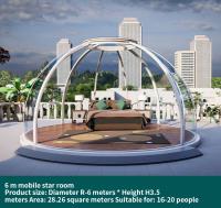 China Mobile   Restaurant Scenic area Guest House outdoor transparent sun room for sale