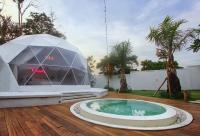 China Pvc Star Room Spherical Canopy Outdoor Campsite Camping Picnic Party Tent Outdoor Tent for sale