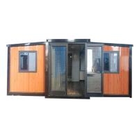 China Double Wing Extension Board House Cabinet Can Be Moved Disassembled Folded Expand Housing Live Office Container for sale