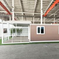 China Double Wing Extension Board House Cabinet Can Be Moved Disassembled Folded Expand Housing Live Office Container for sale