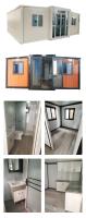 China Double wing folding box mobile room can be foldable living container expansion room spread wing packing box room for sale