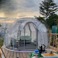 China Camping leisure luxury outdoor star room tourist camping scenic spot starry sky bubble house for sale