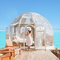 China Camping leisure luxury outdoor star room tourist camping scenic spot starry sky bubble house for sale