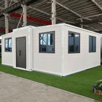 China Container House Double Wing Expansion Box 20 40 Feet Customizable Mobile Home With Foldable Kitchen And Bathroom for sale