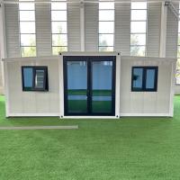 China Container House Double Wing Expansion Box 20 40 Feet Customizable Mobile Home With Foldable Kitchen And Bathroom for sale