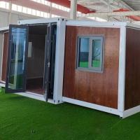 China Container House Double Wing Expansion Box 20 40 Feet Customizable Mobile Home With Foldable Kitchen And Bathroom for sale