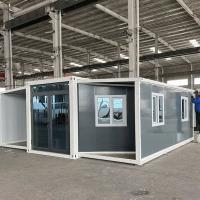 China Container House Double Wing Expansion Box 20 40 Feet Customizable Mobile Home With Foldable Kitchen And Bathroom for sale