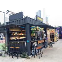 China Container Cafe Converted Container Shop Commercial Street Container for Supermarket Convenience Store for sale