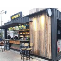 China Container Cafe Converted Container Shop Commercial Street Container for Supermarket Convenience Store for sale