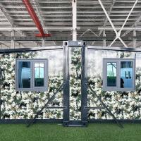 China Camouflage Container Activity Board Room 3 Bedroom 1 Living Room Foldable Mobile Container for sale