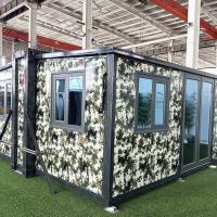 China Camouflage Container Activity Board Room 3 Bedroom 1 Living Room Foldable Mobile Container for sale