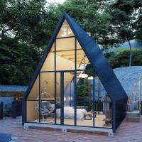 China Mobile Homes Star Room Space Capsule Tree House Triangle House Log Cabin Homestay Holiday Home Villa Club for sale