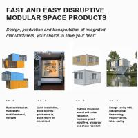 China Removable movable board room Container mobile room living color steel simple construction site dormitory folding office for sale