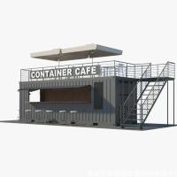 China Container Mobile Room Movable Quick-assembly Container House Temporary Residential Housing Commercial Street Villa for sale