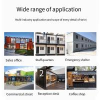 China Container Mobile Room Movable Quick-assembly Container House Temporary Residential Housing Commercial Street Villa for sale