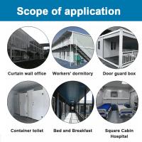 China Container Mobile Room Movable Quick-assembly Container House Temporary Residential Housing Commercial Street Villa for sale