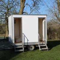 China Steel Structure Mobile Toilet Designed for Scenic Spots and Environmental Protection for sale