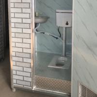 China Park Attractions Toilet Portable Eco-Friendly and Easy to Push for Mobile for sale
