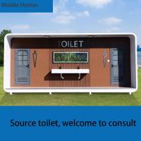 China Mobile Public Toilet The Perfect Solution for Temporary Integrated Housing for sale