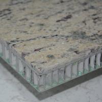 China Villa Building Facades Fireproof Anti-Static Honeycomb Panel with Aluminium Composite Marble in Contemporary Design Style for sale