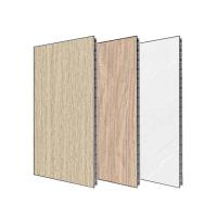 China Contemporary Design Style Honeycomb Large Panel Integrated Ceiling Aluminum Buckle Plate for Hotel Interior Decoration for sale