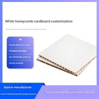 China White Honeycomb Cardboard With Stiffened White Card Board for sale