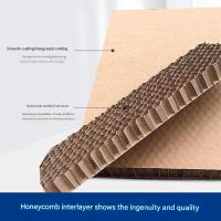 China Contemporary Sustainable Honeycomb Cardboard White Cardboard Solution for sale