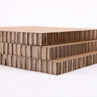 China Honeycomb Cardboard Lined Carton Board Thick Paper Display Hollow Paper Cushion Honeycomb Board for sale