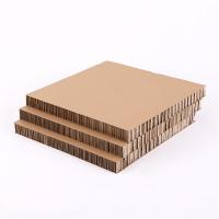 China Honeycomb Cardboard Lined Carton Board Thick Paper Display Hollow Paper Cushion Honeycomb Board for sale