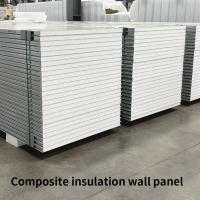 China Water Resistant Color Steel EPS Sandwich Composite Insulation Wall Panel With Contemporary Design Style for sale