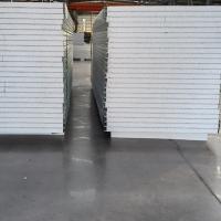China Water Resistant Color Steel EPS Sandwich Composite Insulation Wall Panel With Contemporary Design Style for sale