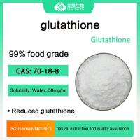 China Glutathione 99% Raw Material Stock Reduced Glutathione 70-18-8 High Purity and Efficiency for sale