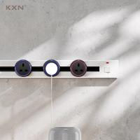 China 1st Generation Power Track Sockets Surface Mounted 60Hz Power Socket Track for sale