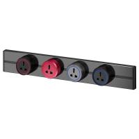 China 2nd Generation Power Track Socket P2 Multi Function 8000W Power Track Outlet for sale
