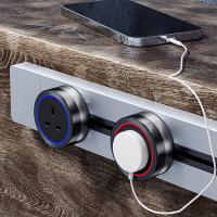 China LED Light Power Track Socket Aluminum Alloy 250V Movable Electrical Socket for sale