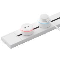 China 1 Port Track Socket Power Residential Universal Smart  Power Track Outlet for sale