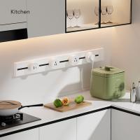 China UK Strip Power Track Sockets Customized Color Electrical Orbital  Electrical Power Rail for sale