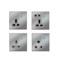 China EU US Wall Light Switch USB Type C Electrical Outlets And Covers for sale